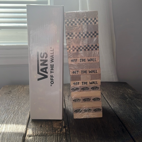 Vans | Toys | Vans Jenga Brand New | Poshmark